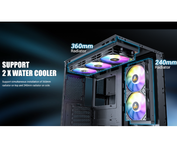 Antec CX Series CX600M RGB Black Mini Tower Micro-ATX – ARX